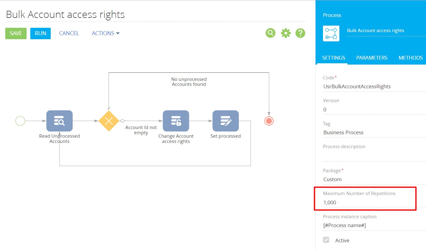 Updating Access Rights Tables In Bulk Community Creatio